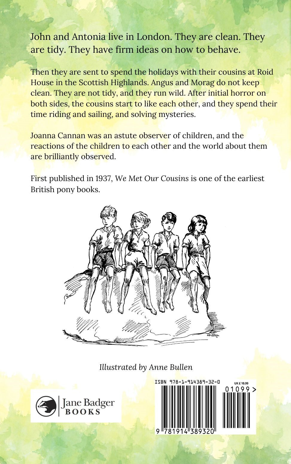 Joanna Cannan: We Met our Cousins (paperback) – Jane Badger Books